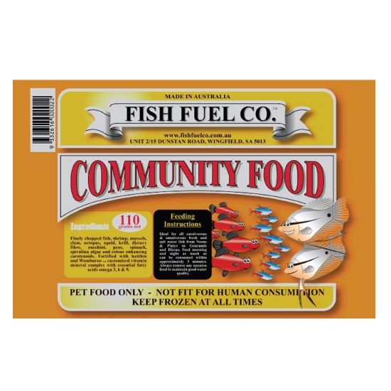 Fish Fuel 110g – The Barn Pet Stock and Feed