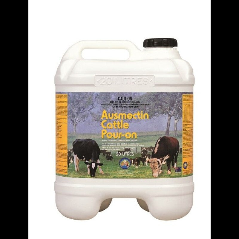 Iah Ausmectin Cattle Pour On – The Barn Pet Stock and Feed